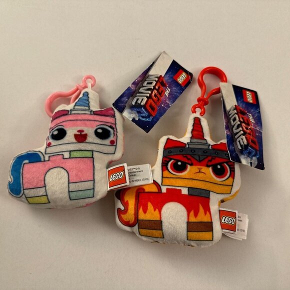 Lego | Toys | New Lego Movie 2 Stuffed Plush Angry Kitty 2d Bag Clip ...